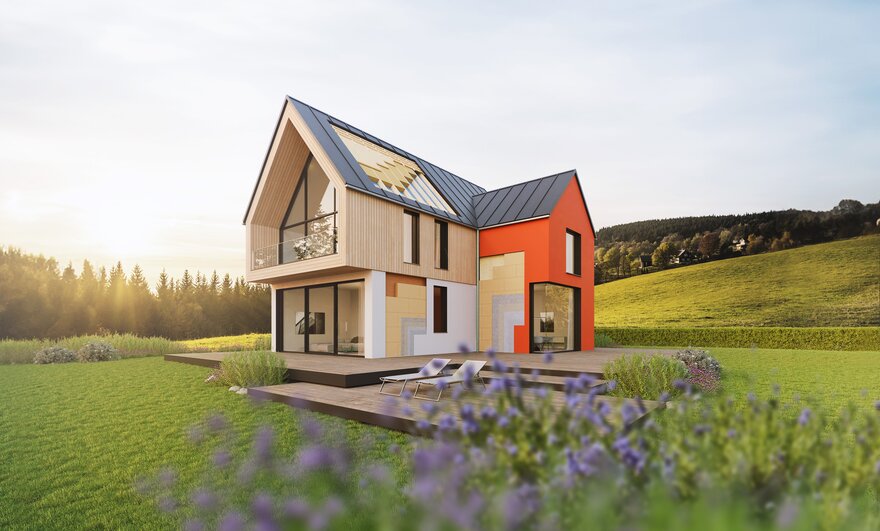 Gutex systems for roofs, facades and landscaping - Gutex systèmes