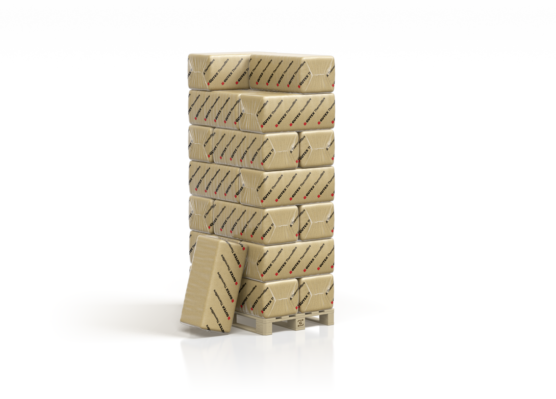 Thermofibre Blown wood fibre insulation - Gutex insulation materials